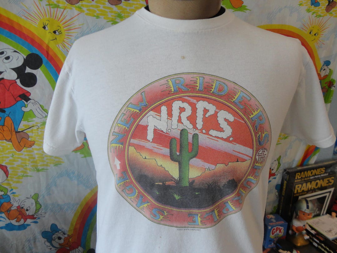 Vintage New Riders of the Purple Sage NRPS Classic T-shirt Size M ...