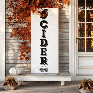 Fall Porch Sign SVG Bundle | Vertical Sign SVG for Halloween ...