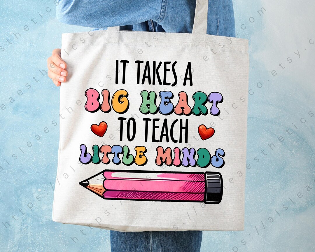 It Takes a Big Heart Teacher SVG Bundle, Teacher Appreciation Cut File ...