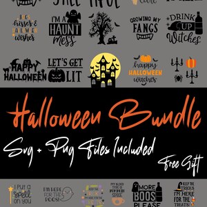 Halloween SVG Bundle | Halloween Clipart | Ghosts Svg | Spooky Svg ...
