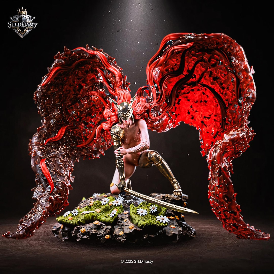 Malenia Blade of Miquella STL File – Elden Ring Fanart | Scarlet ...