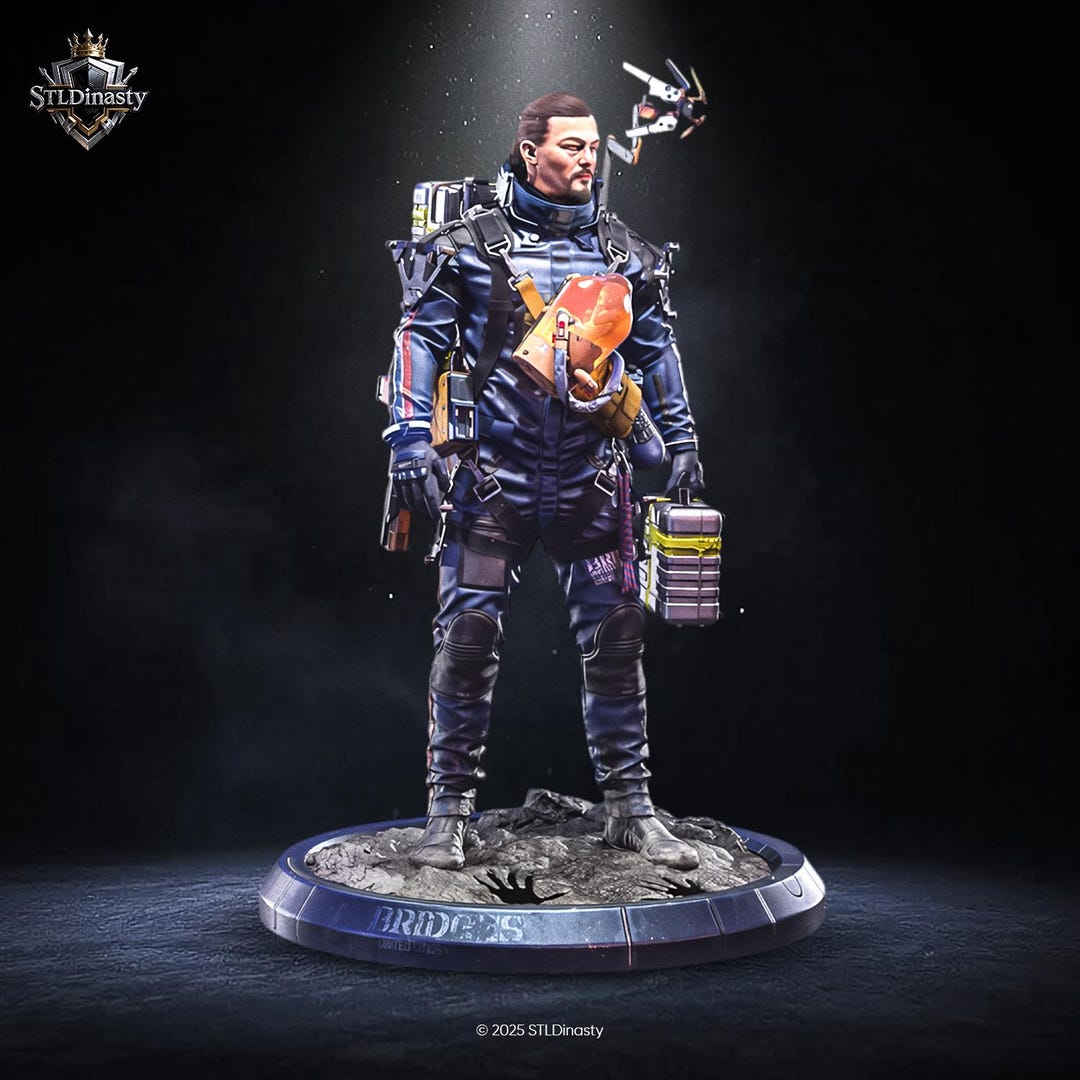 Sam Porter Bridges Fanmade 3D STL Print File | Death Stranding Diorama ...