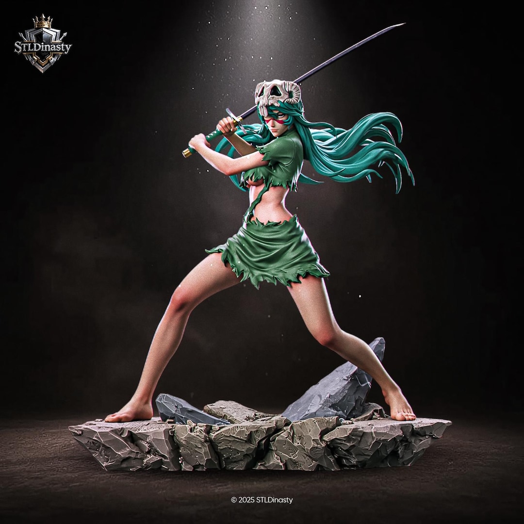 Neliel Tu Sword 3D STL File – Bleach Arrancar Fanart 3D STL Print File ...