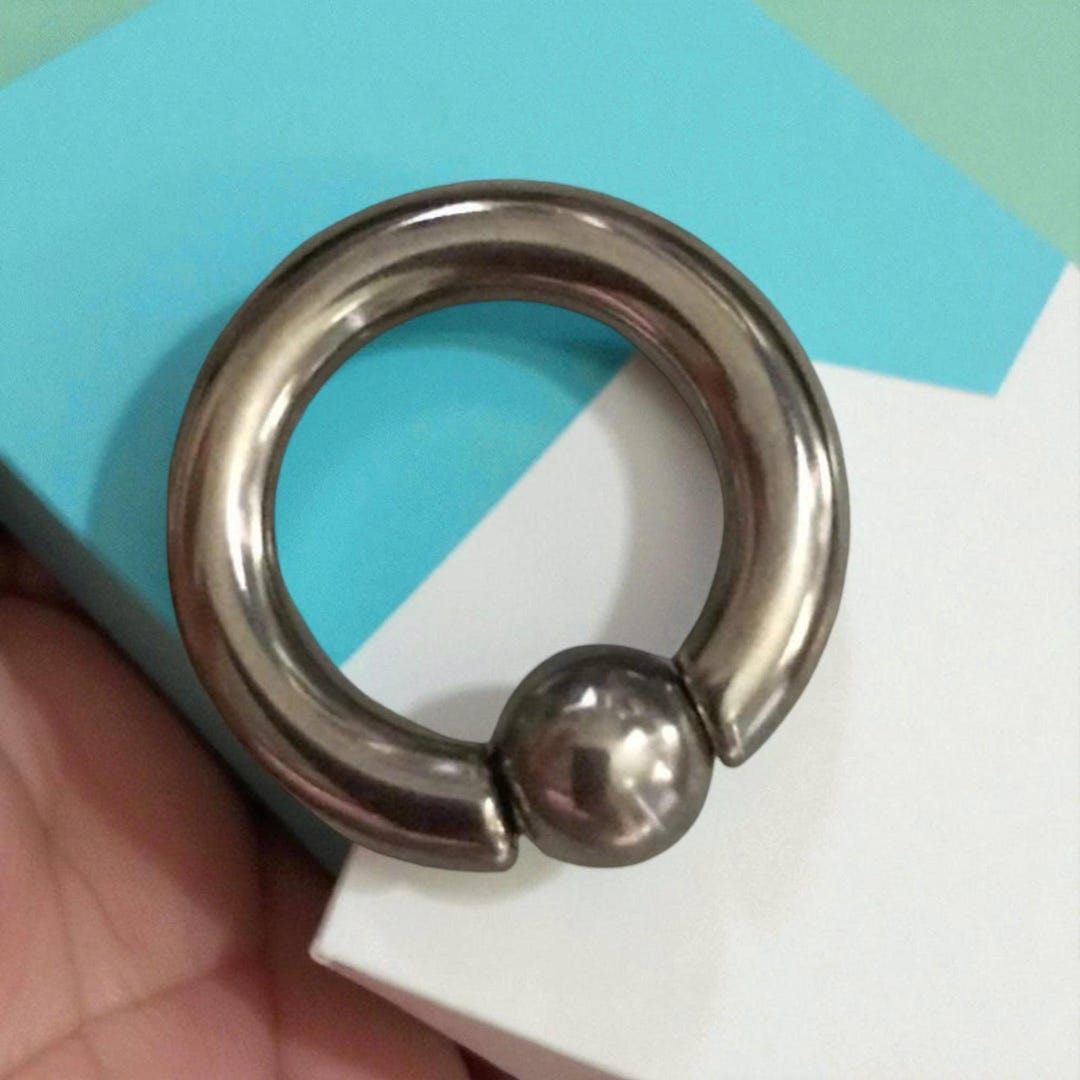 NON-ANODIZED Spring-loaded Captive Bead Ring With Spring Action ...