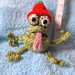 Amigurumi Frog in a Boggin', Comical Hand Made Crochet Frog in a Hat ...