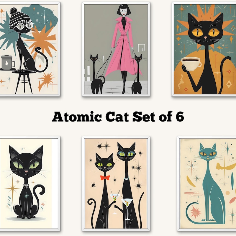 Atomic Cat - Etsy