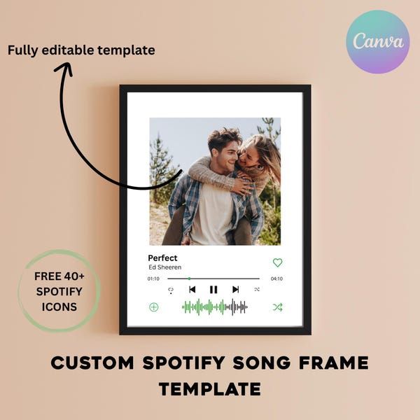 Custom Spotify - Etsy