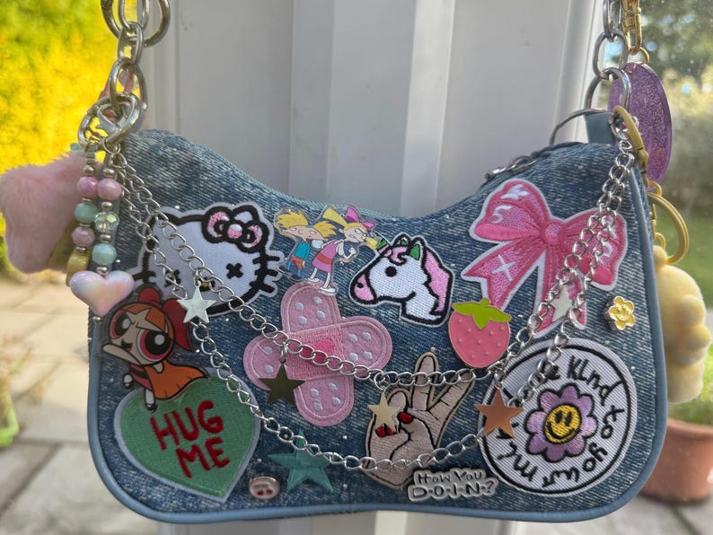 Custom Unique Y2K Themed Junk Bag - Etsy Ireland