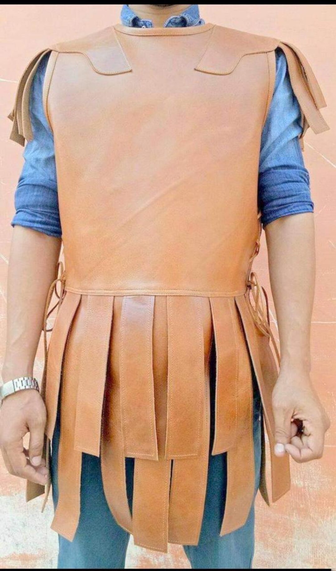 Medieval Leather Armor | Roman Gladiator Cuirass | Handcrafted Saber ...