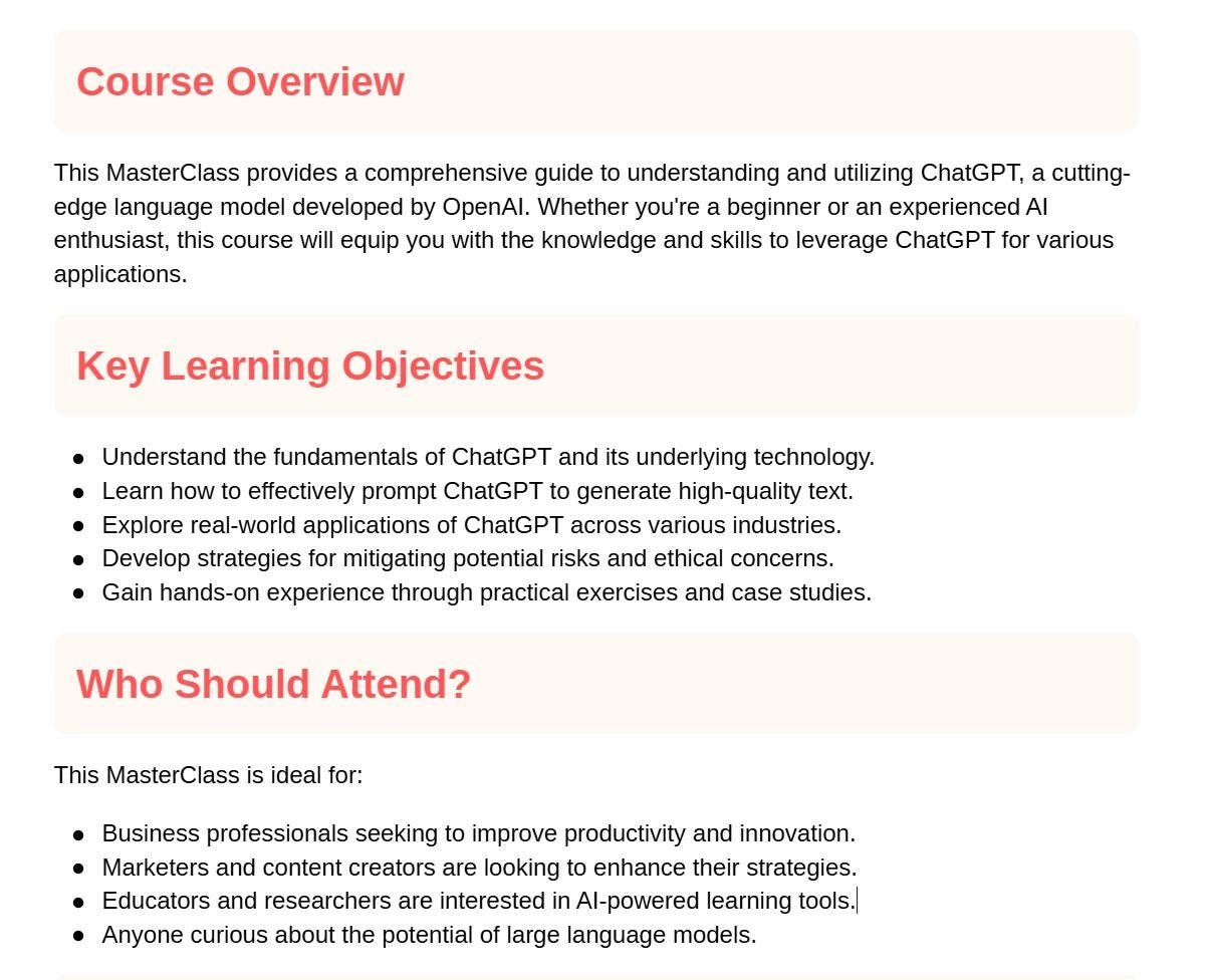 Chatgpt Masterclass | Learn AI Tools, Prompt Engineering & Monetization ...