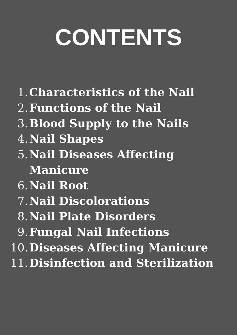Nail Anatomy Training | Detailed PDF Guide for Nail Professionals ...