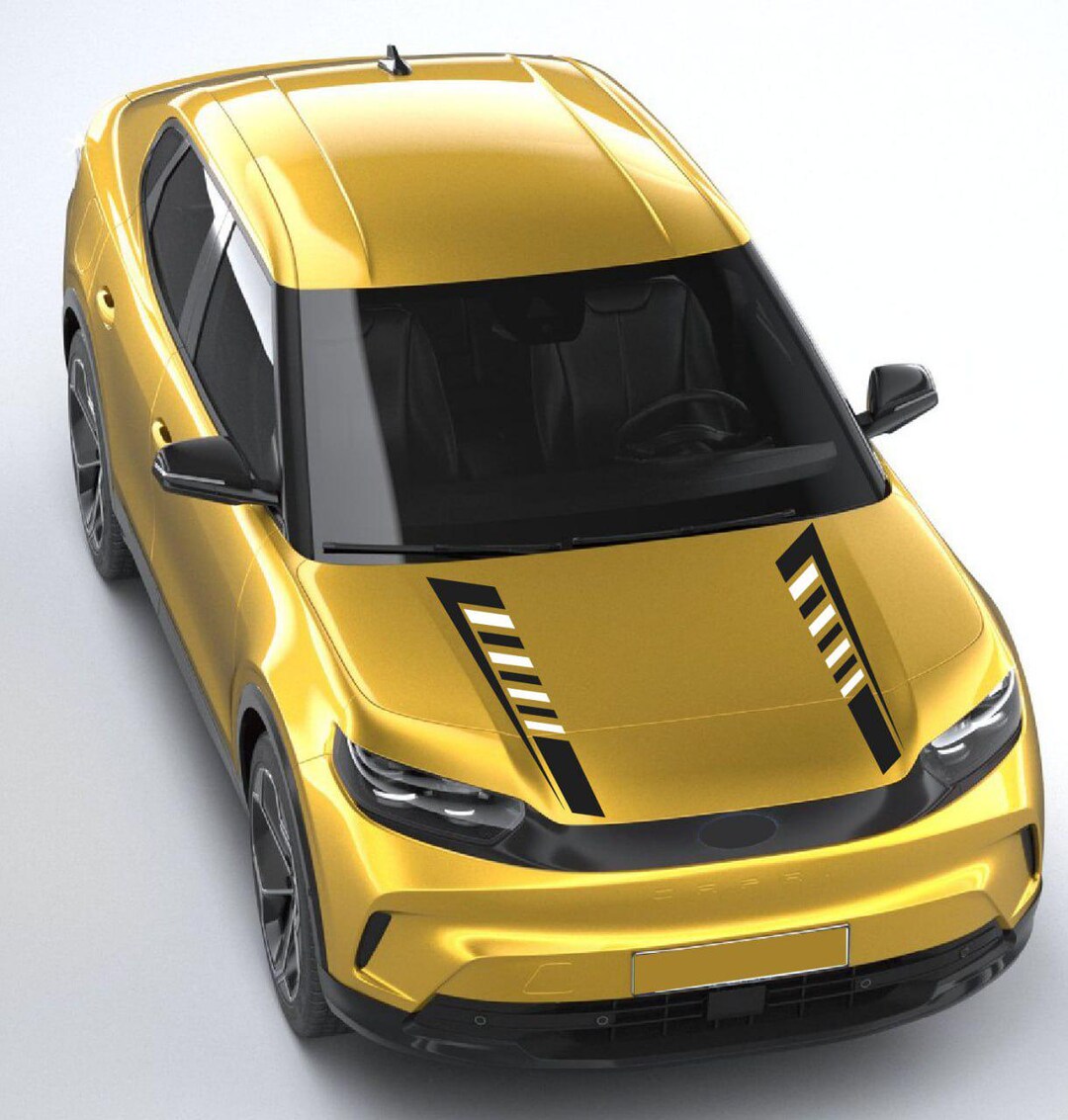 Capri Vinyl Stripes – Sport Look Side Decal Kit – Muscle Car Graphics ...