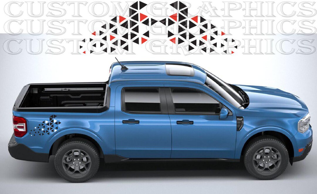 Maverick Vinyl Side Decals: Rally Style Graphics Kit - Etsy