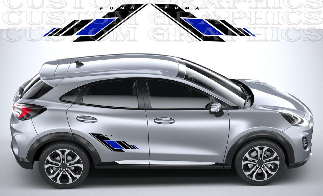 Puma Sport Stripe Vinyl Decal Set – Car Custom Styling Kit - Etsy