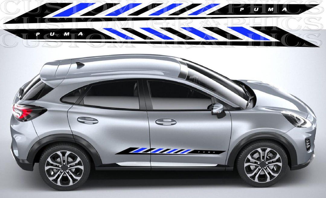Puma Racing Stripes Kit – Aggressive Hood, Roof & Trunk Vinyl Set - Etsy