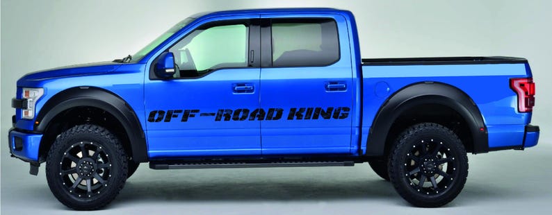 Ford F-150 Side Decals: Aggressive Off-road Truck Stickers - Etsy