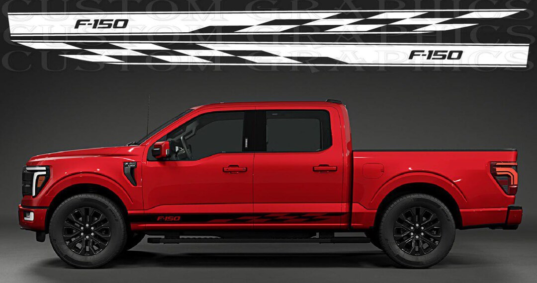 American Mountain Hood Decal for F-150 – New Line Vinyl Graphic Easy ...