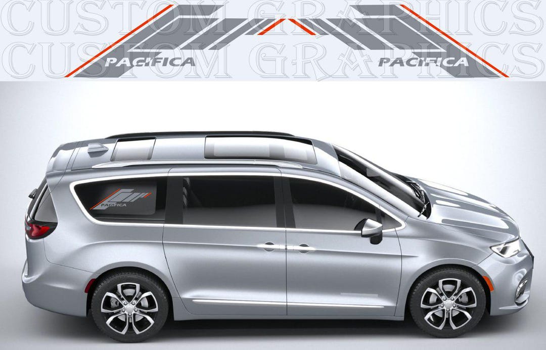Dynamic Line Graphics for Pacifica Minivan Window Stickers - Etsy