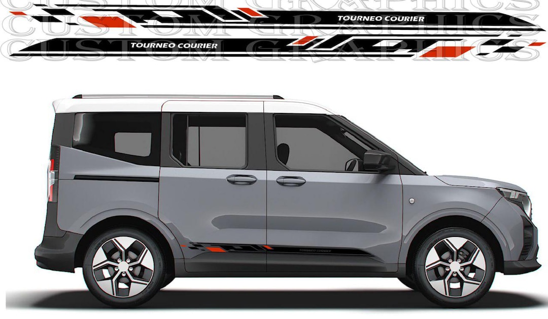 Courier Van Decals Custom Fit Vinyl Stickers for Tourneo New Design - Etsy