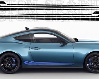 Custom Mustang Vinyl Stickers – Racing Graphics – Sport Style Design - Etsy