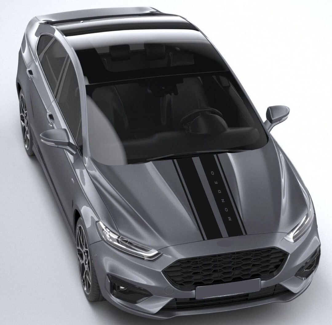 Custom Classic Hood Racing Decals for Mondeo – Vinyl Graphic Kit for ...