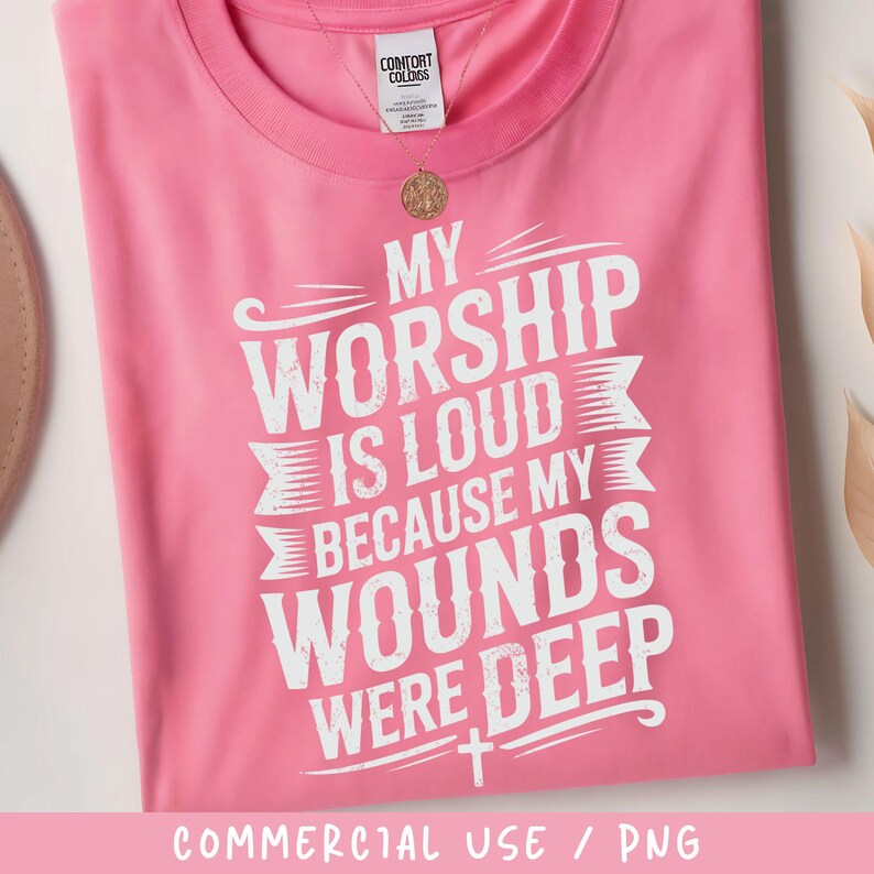 Jesus Png File My Worship is Loud PNG, Preppy Christian Women Design ...
