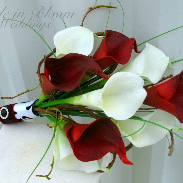 Red Calla Lily - Etsy