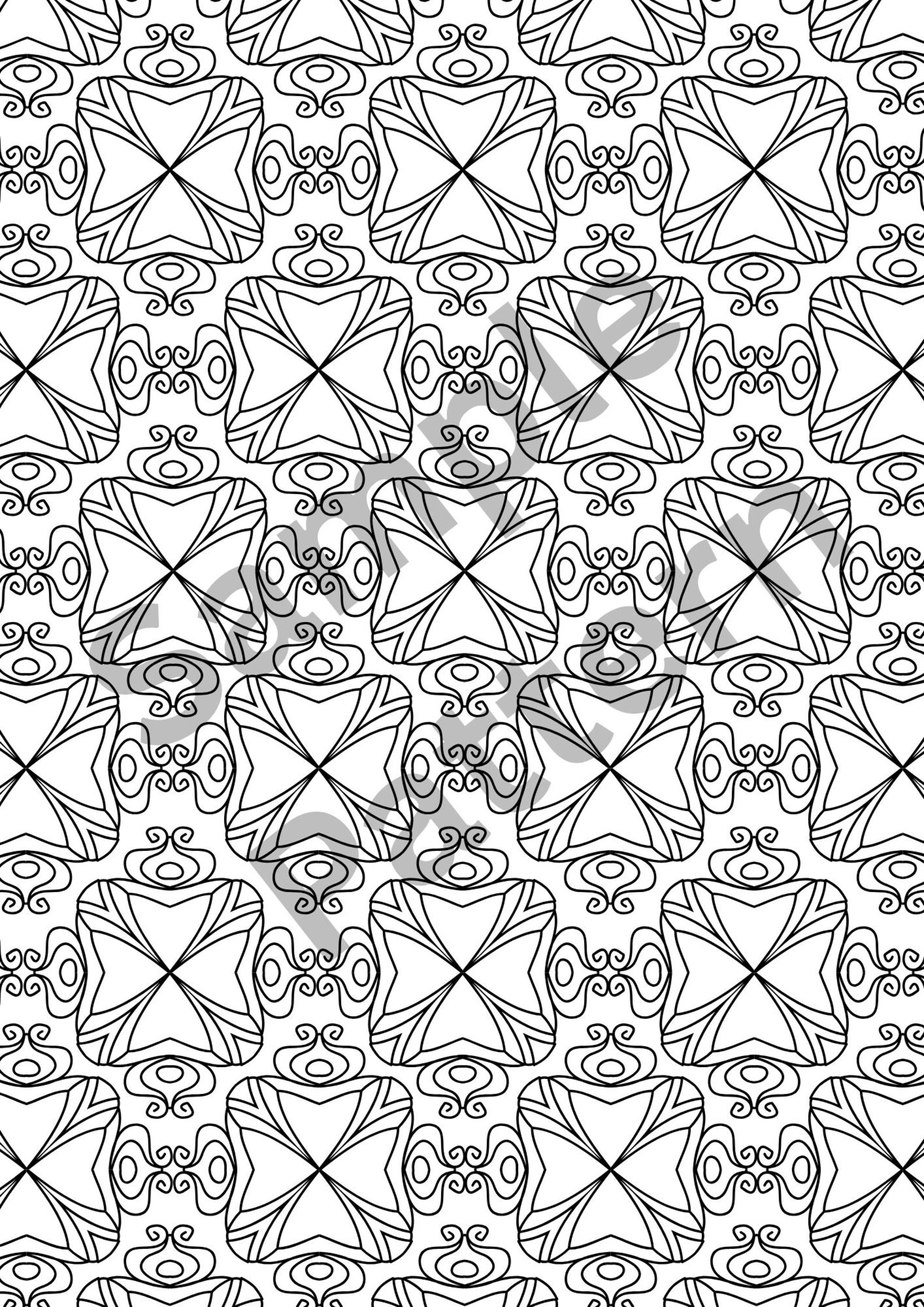 23 A4 Printable Colouring Pages - Etsy