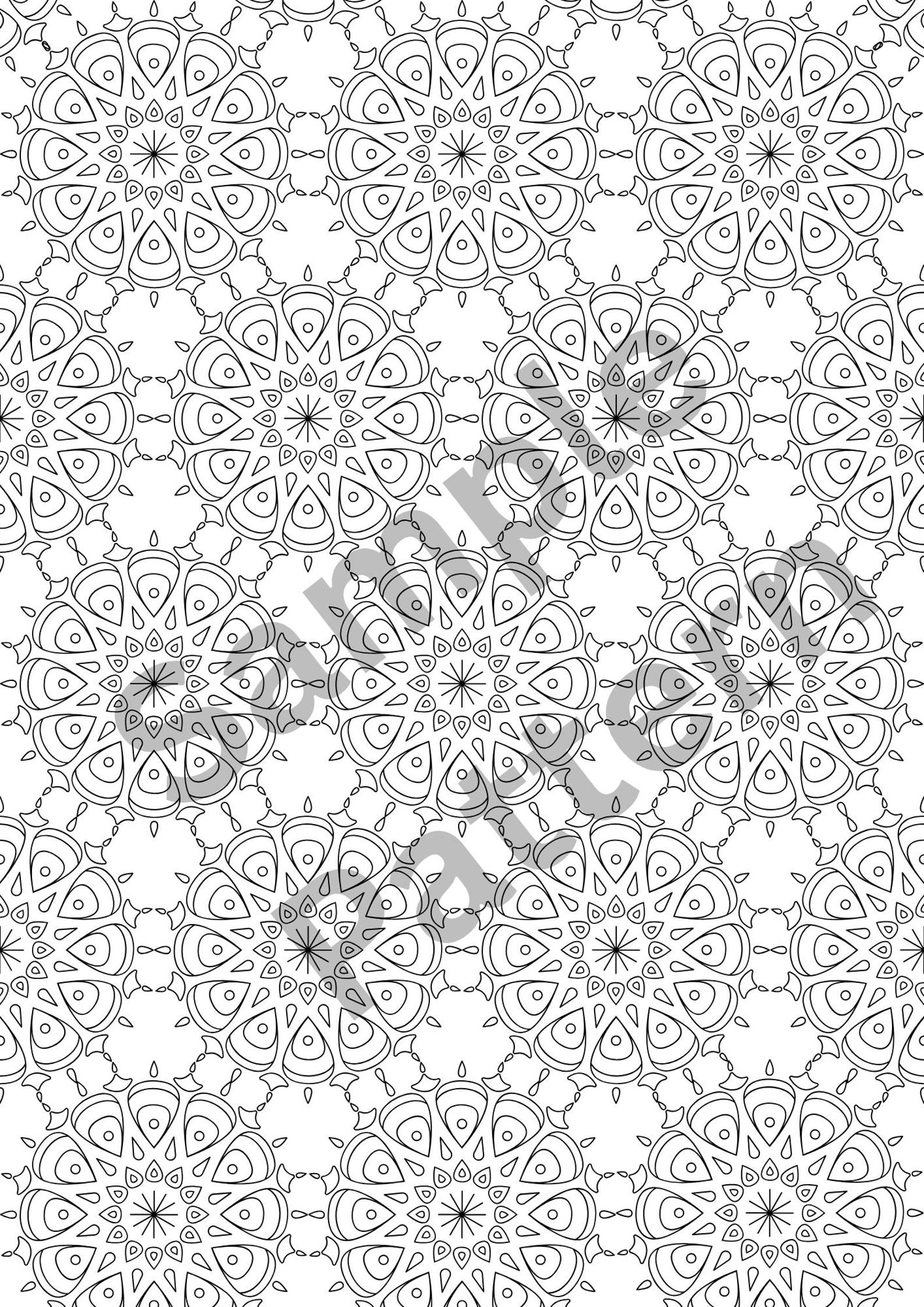 23 A4 Printable Colouring Pages - Etsy