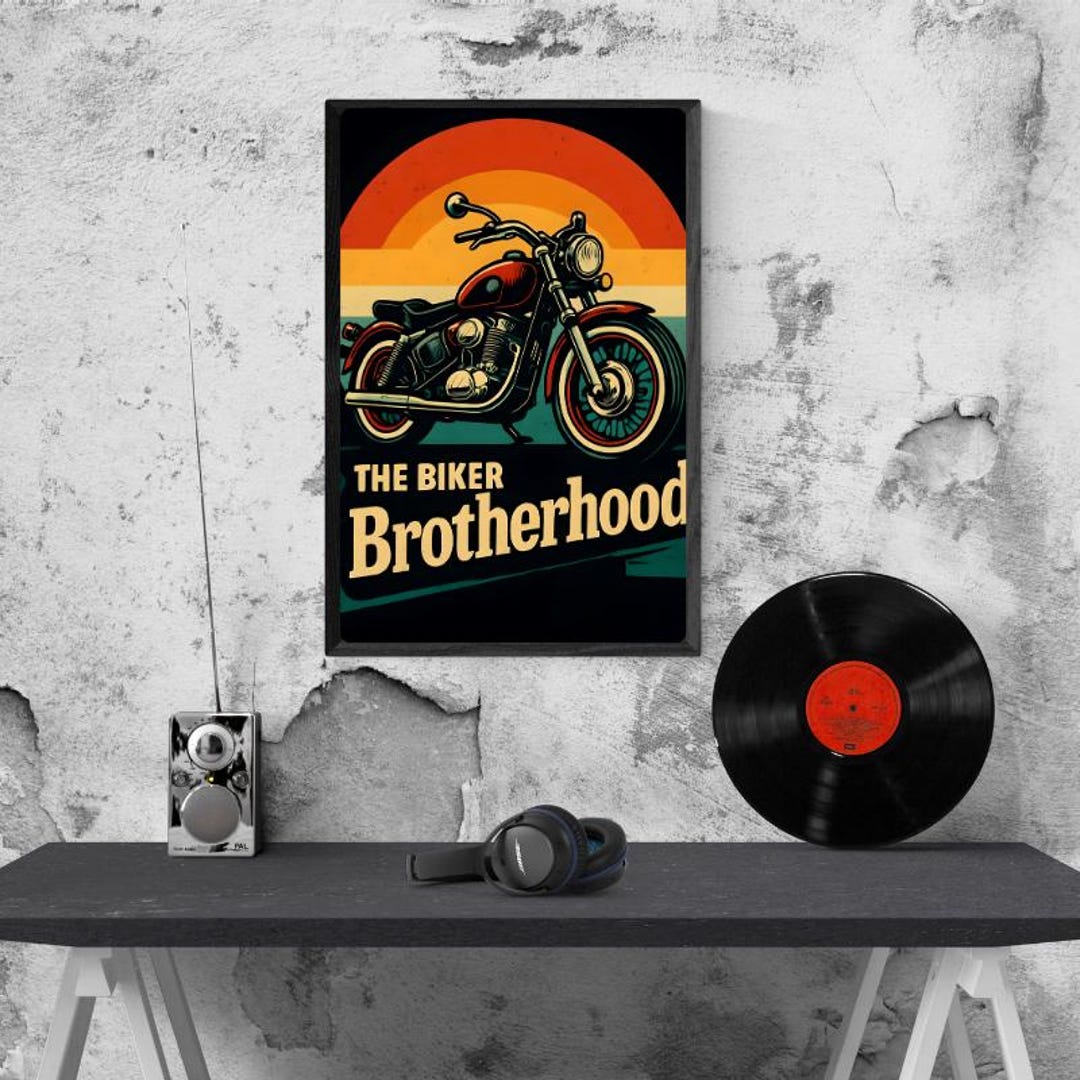 Motorcycle Club PNG, Harley Motorcycle Art, Biker Brotherhood, Biker ...