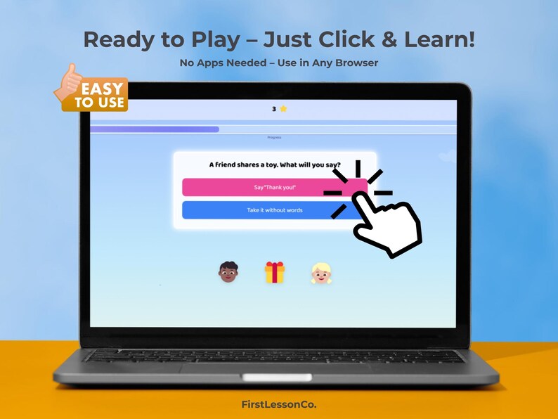 Digital Social Skills Game: Kindness & SEL Scenarios (prek-grade 3 ...