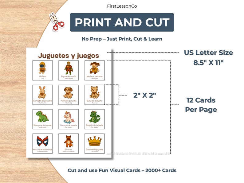 English-french Vocabulary Flashcards for Kids | Bilingual ESL Learning ...