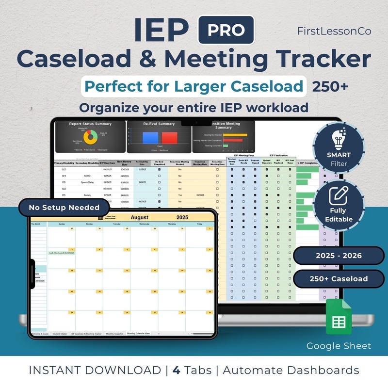 Iep Caseload Binder Digital - Etsy