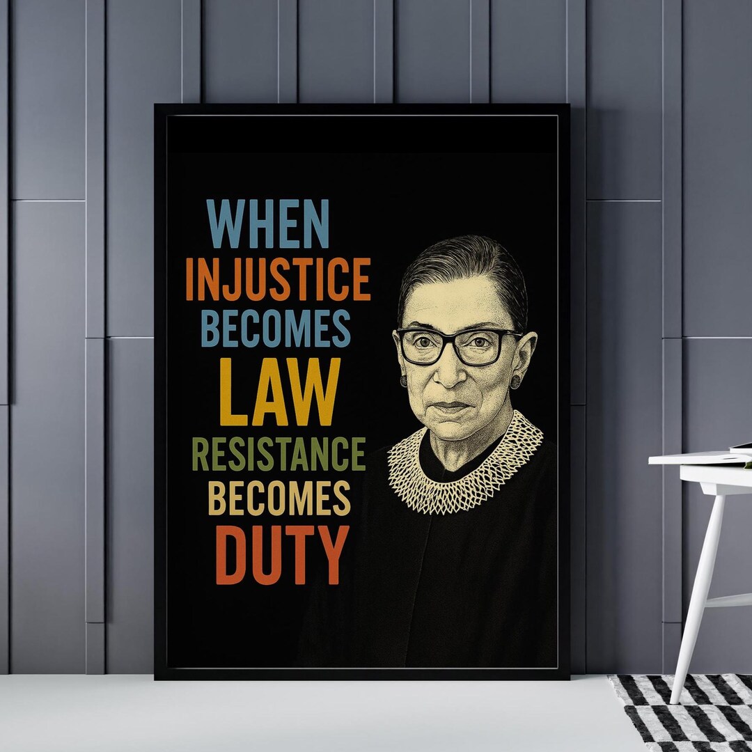 When Injustice Becomes Law Resistance Becomes Duty Digital Sign ...