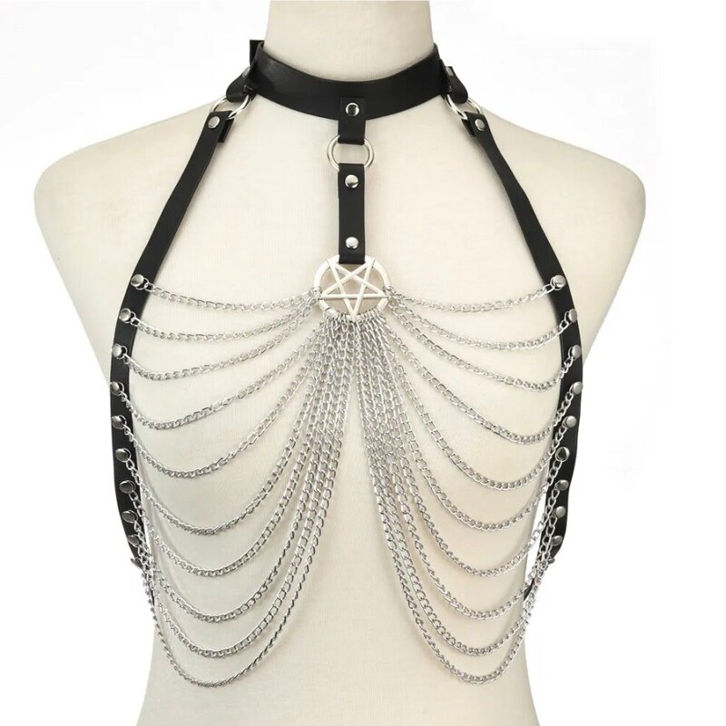Pentagram Bra - Etsy