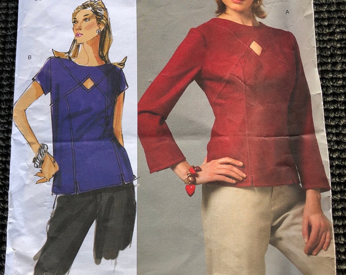 Vogue 2967 Misses Top Sewing Pattern Today's Fit Sandra Betzina One ...