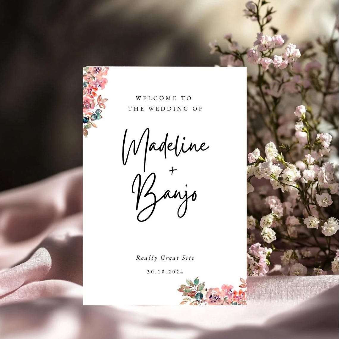Welcome Invitation Wedding Card - Etsy