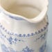 Furnival's Quail Antique Blue Transferware Pitcher - English Pottery ...