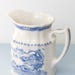 Furnival's Quail Antique Blue Transferware Pitcher - English Pottery ...