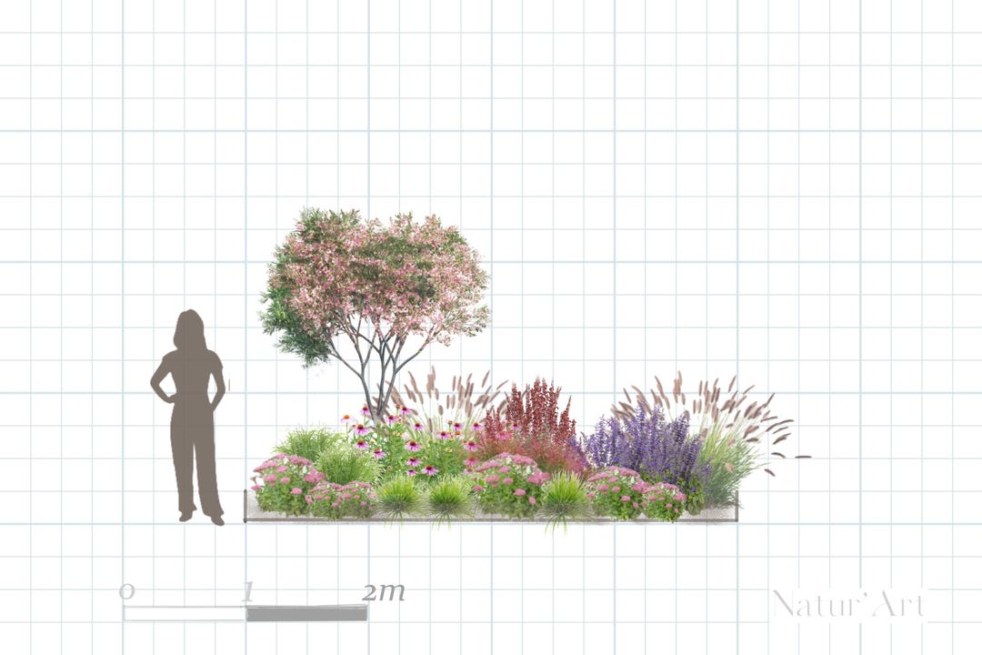 Garden Design, Landscaper, Premade Garden Design, Border, Plans - Etsy UK