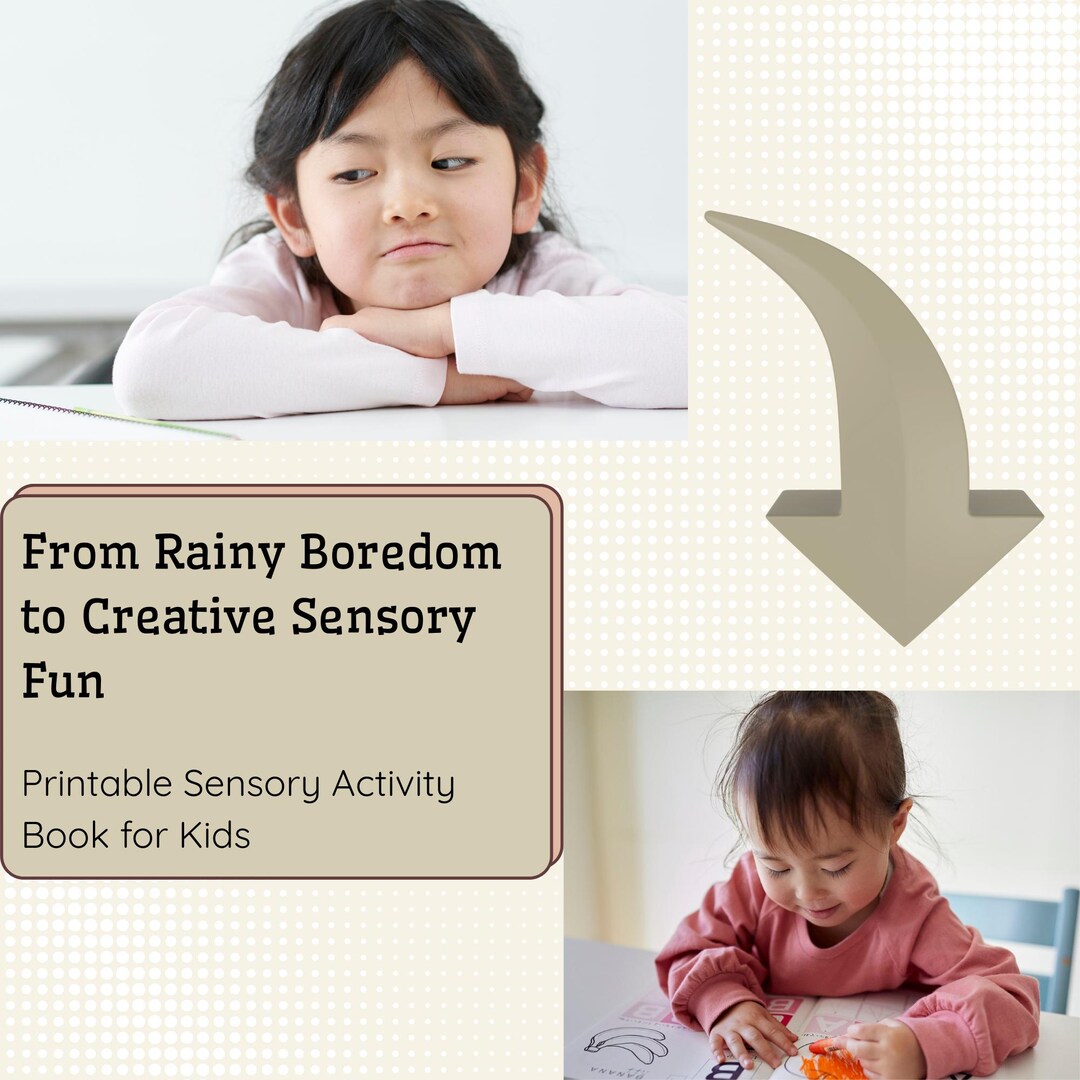 Sensory Activity Book – Autism & ADHD Self-regulation (PDF) - Etsy