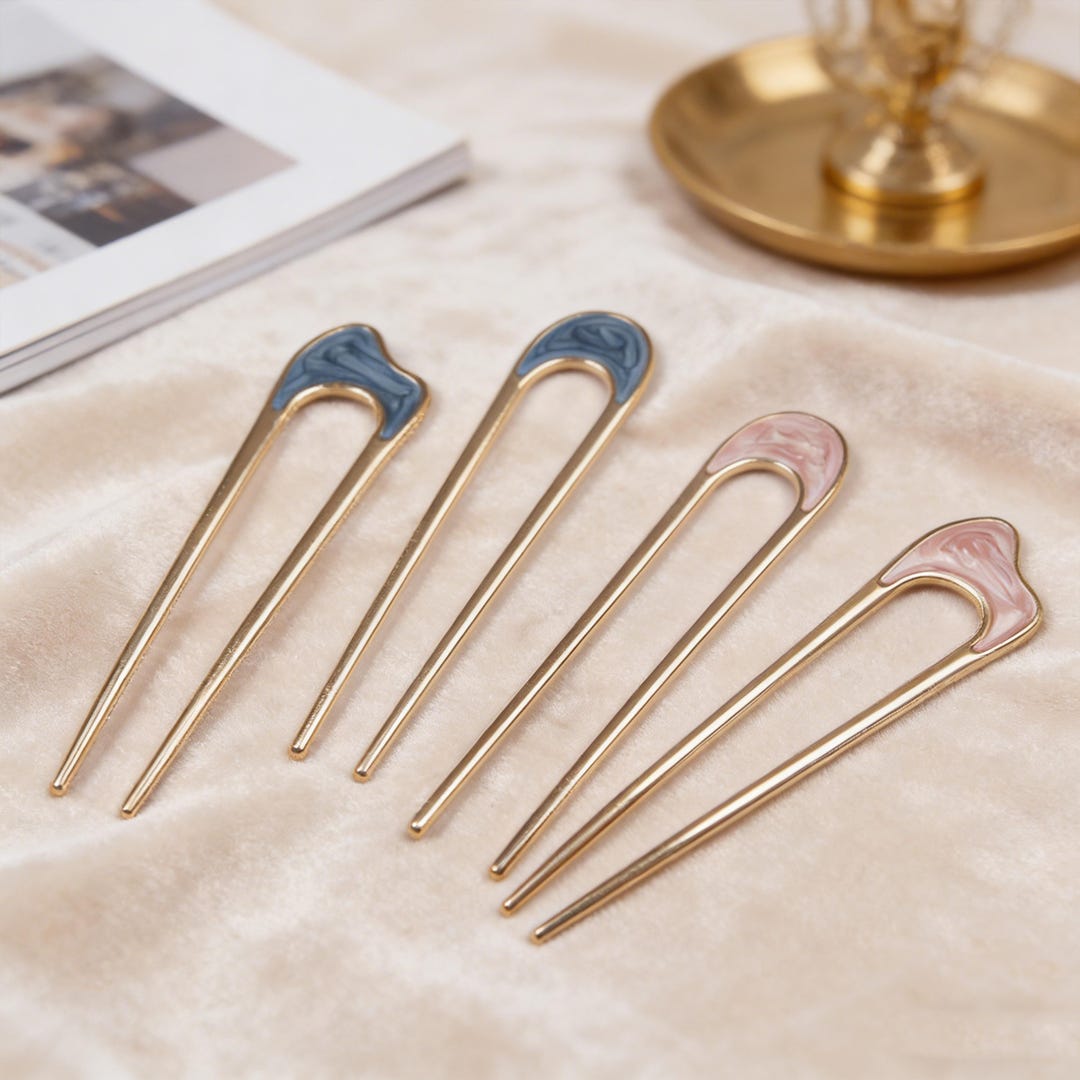Hair Pin | Metal Hair Comb, U Shape Hair Pin, French Hair Pin - Etsy Canada
