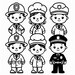 Kids Coloring Book – Professions for Little Explorers | Fun Educational ...