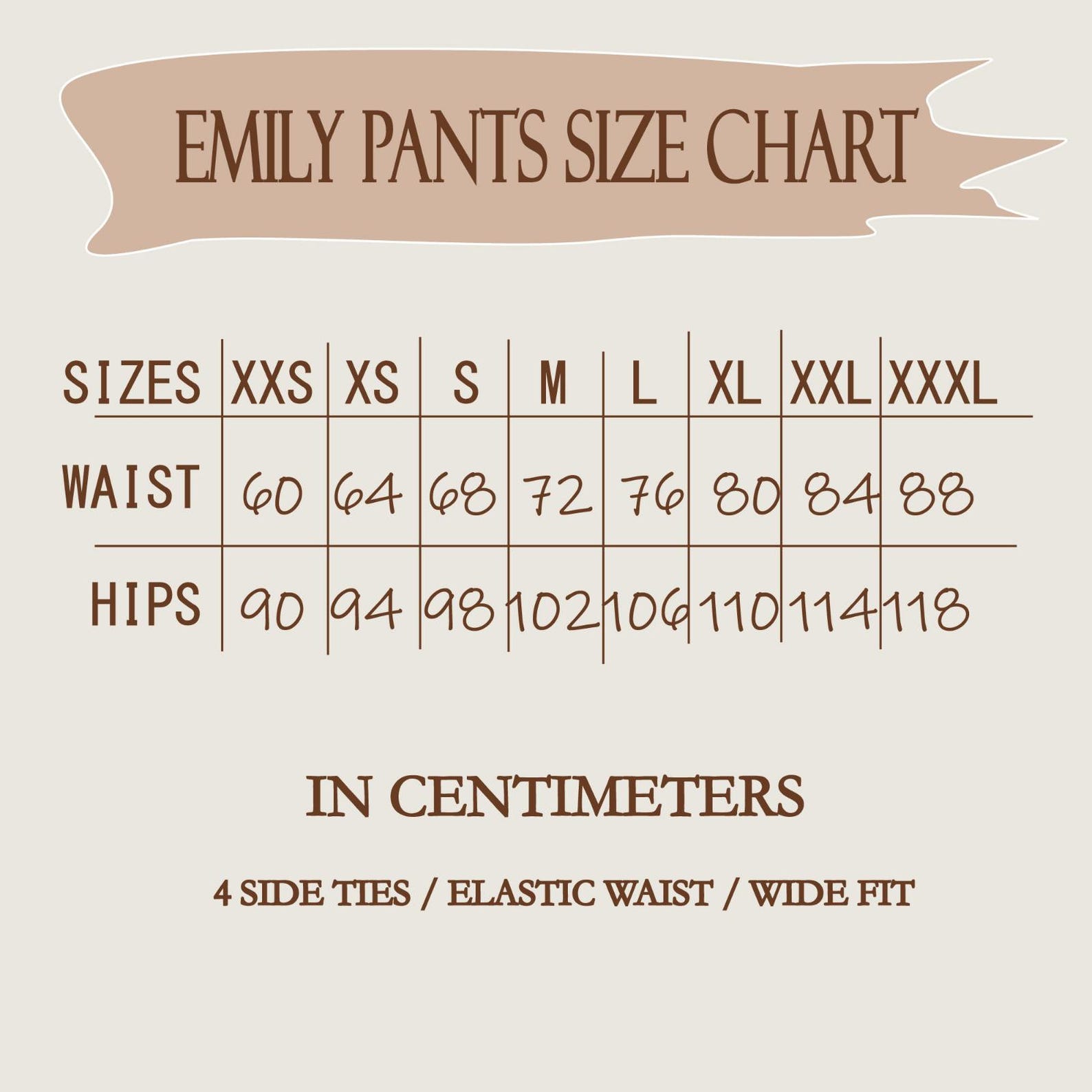 EMILY Pants / Wide Leg Pants PDF Pattern / Emily Pants With Elastic ...