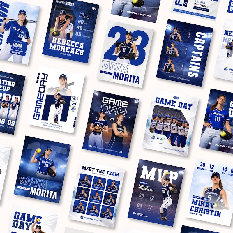 Sports Graphics Track - Etsy