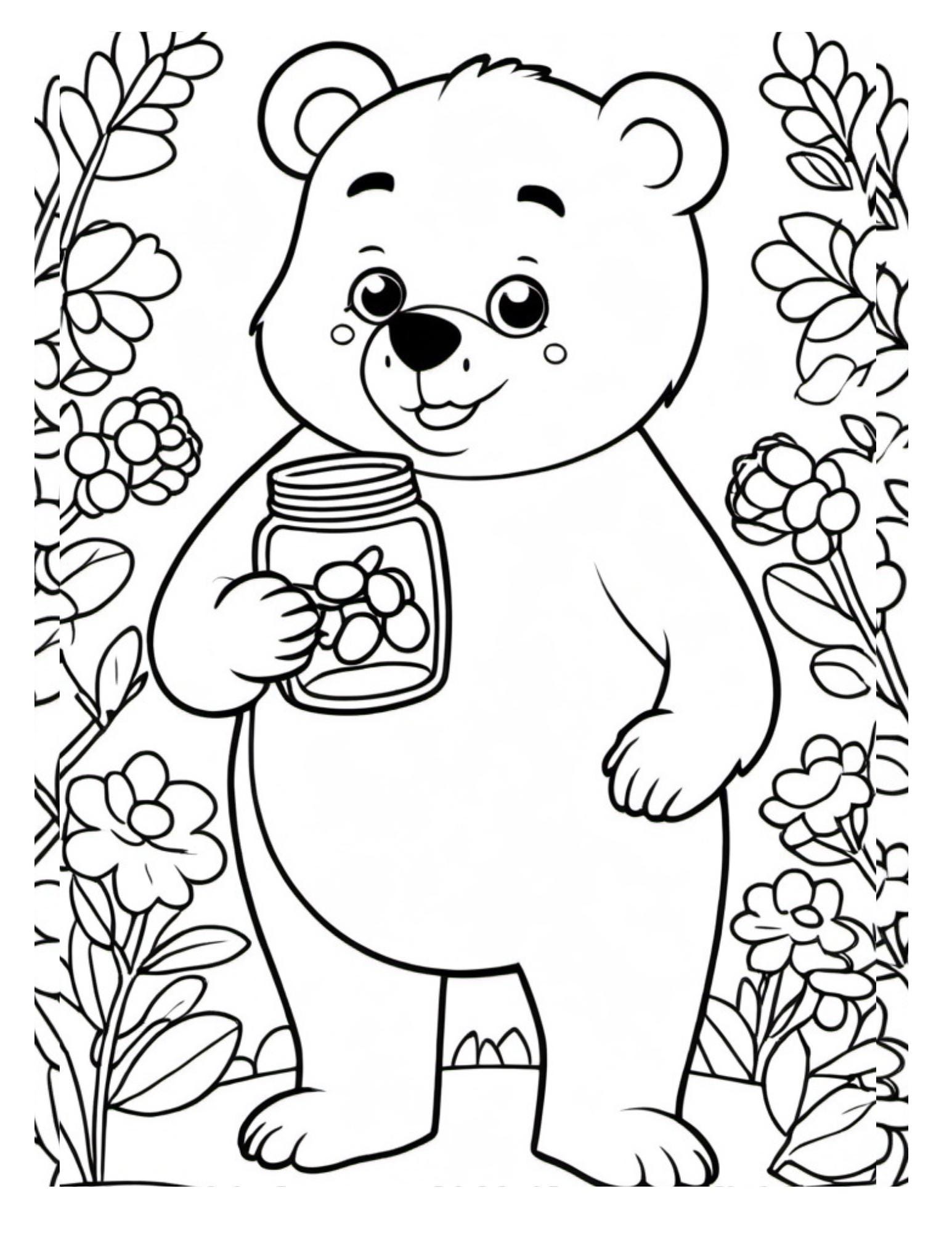 50 Kids Coloring Pages PDF | Digital Coloring Book for Ages 3-8 | Fun ...