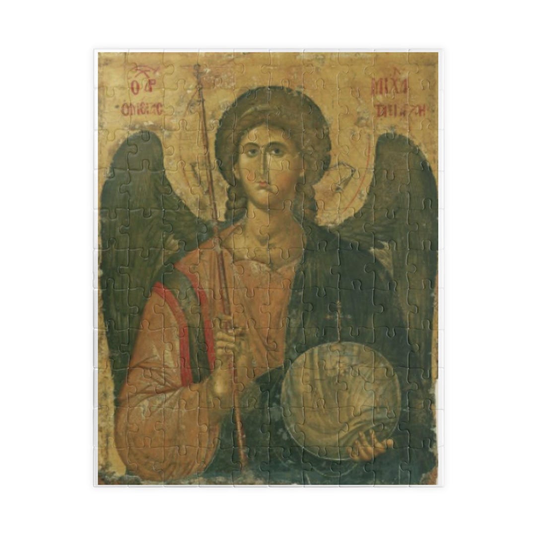 Archangel Michael Puzzle - Spiritual & Religious Jigsaw Puzzle, Gift ...