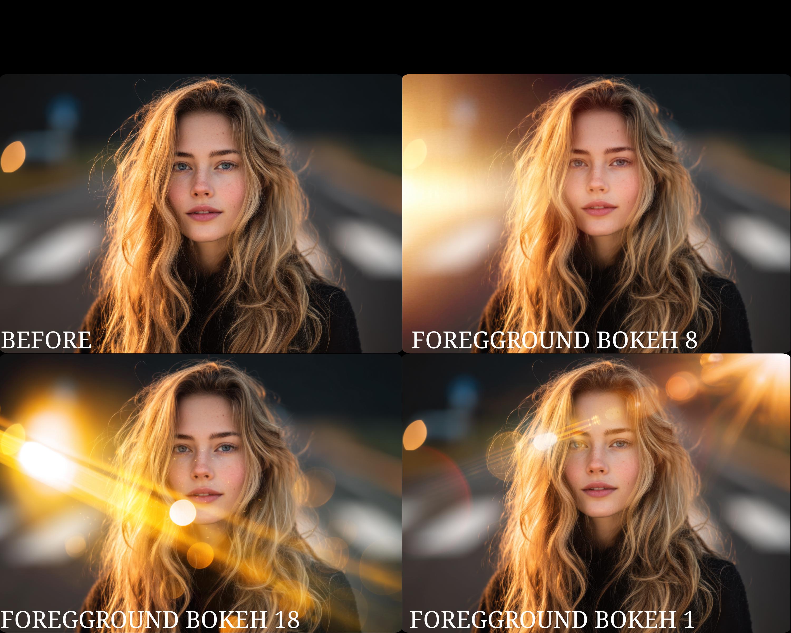 24 High Res Bokeh Overlay, Photoshop Overlay Large Bokeh Overlays ...