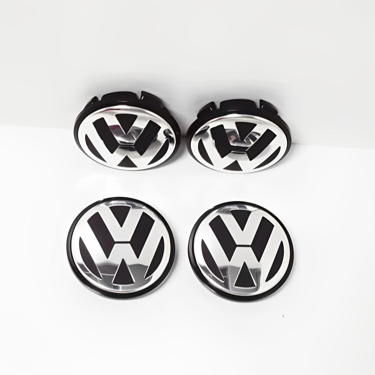 VW Set of 4 Volkswagen Wheel Centre Cap Badges - Etsy