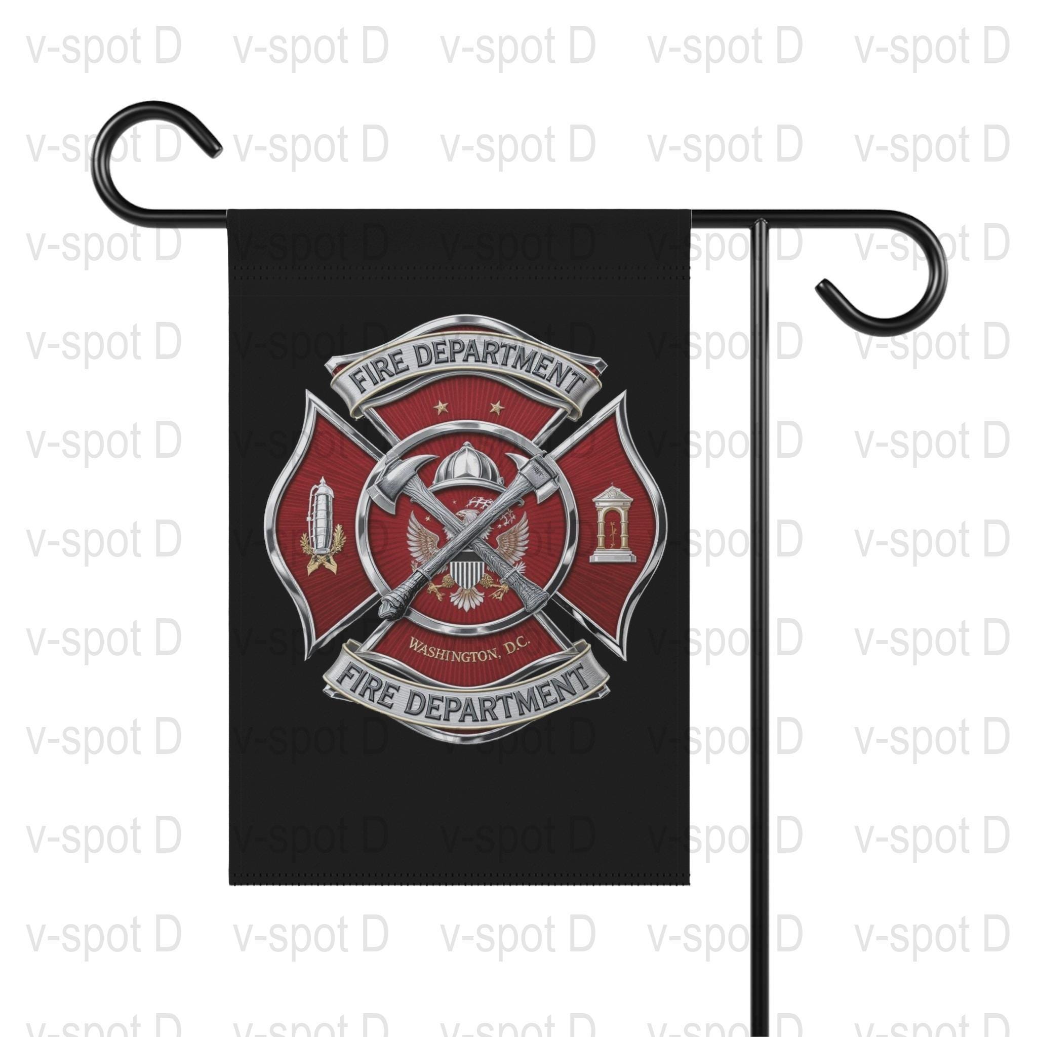 Washington DC Fire Department Maltese Cross: 300 DPI Print File - Etsy